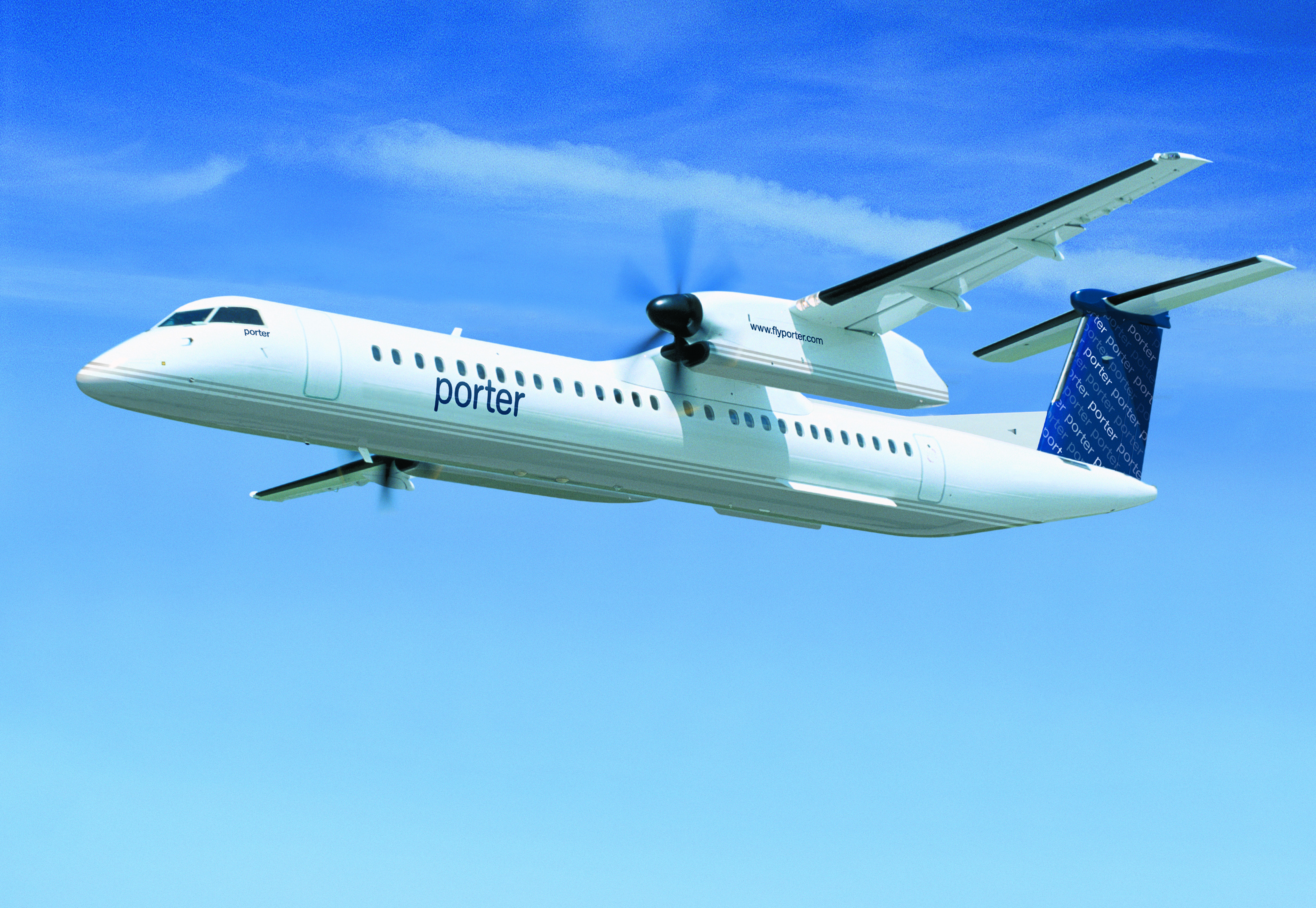 Porter Airlines recibe un nuevo Bombardier Q400 - Transponder 1200 ...