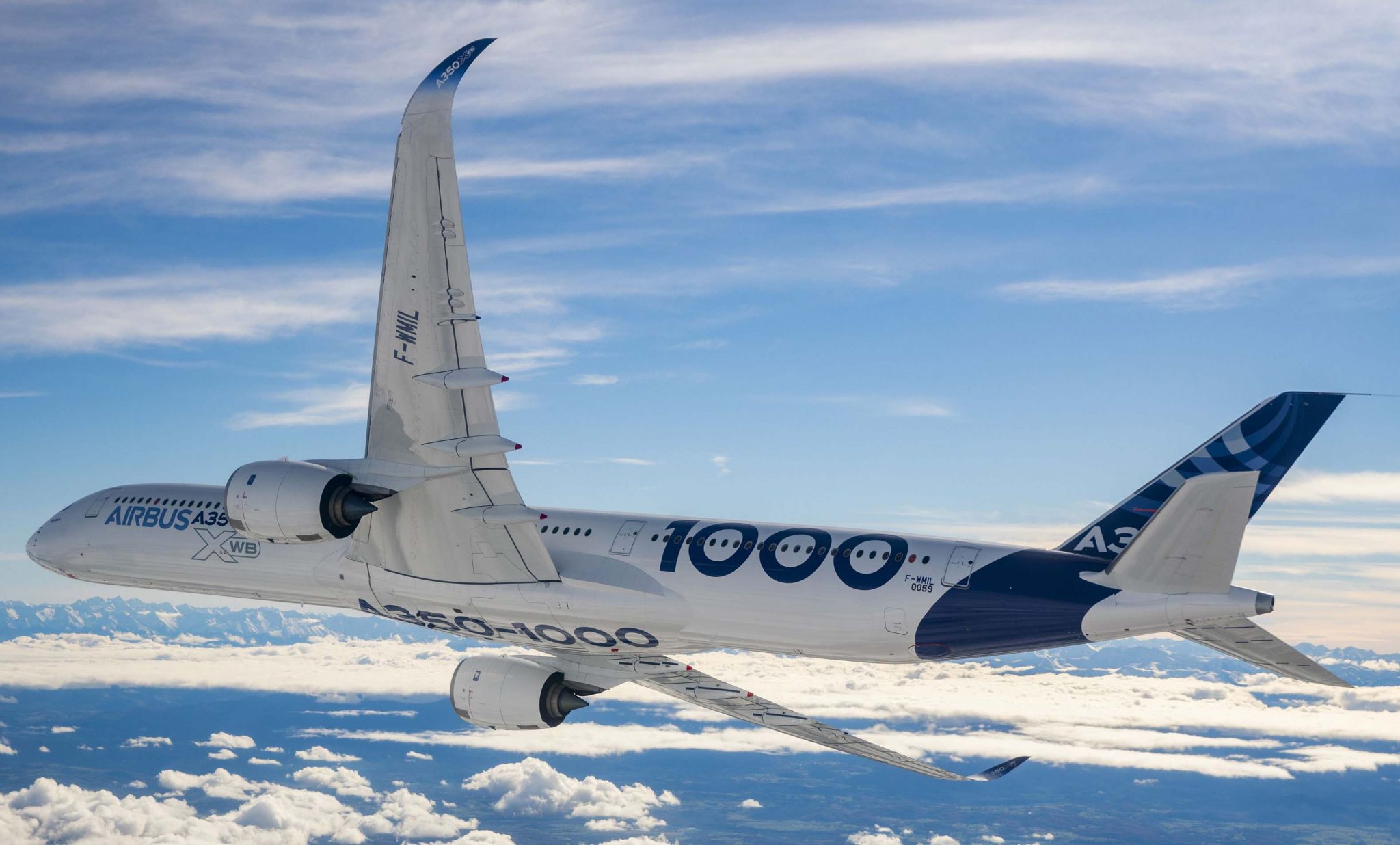 Por primera vez llega a México el Airbus A350-1000 - Transponder 1200 ...