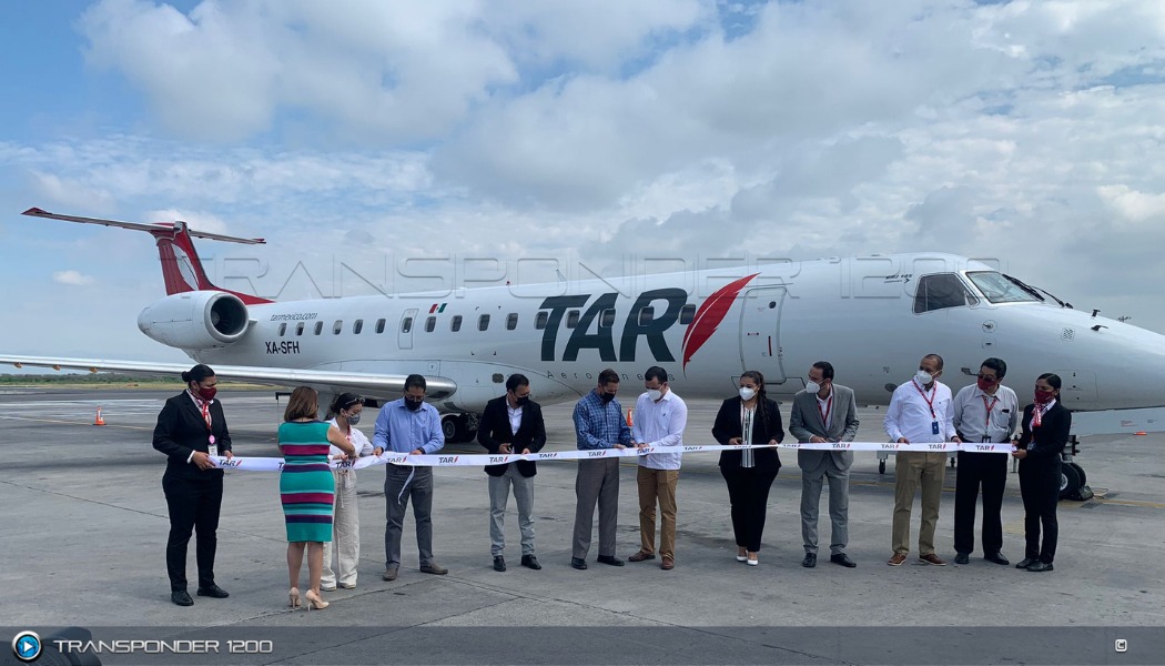 TAR Aerolíneas Inaugura el Vuelo Culiacán-Monterrey | Transponder 1200